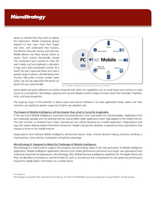 Mobile Intelligence: What to know | PDF