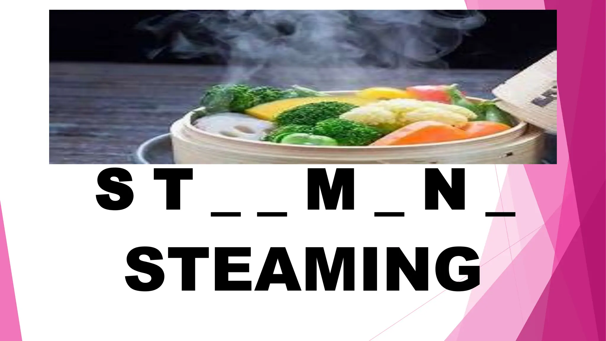 THE-COOKING-METHODS-2 Food Selection, Preparation and Nutrition | PPTX