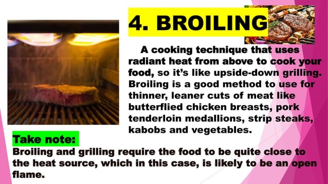 THE-COOKING-METHODS-2 Food Selection, Preparation and Nutrition | PPTX ...