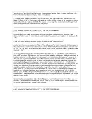 The correspondences of egypt . | DOCX