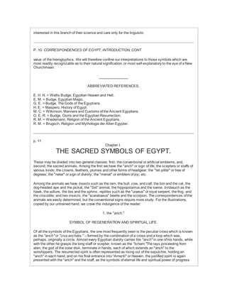 The correspondences of egypt . | PDF