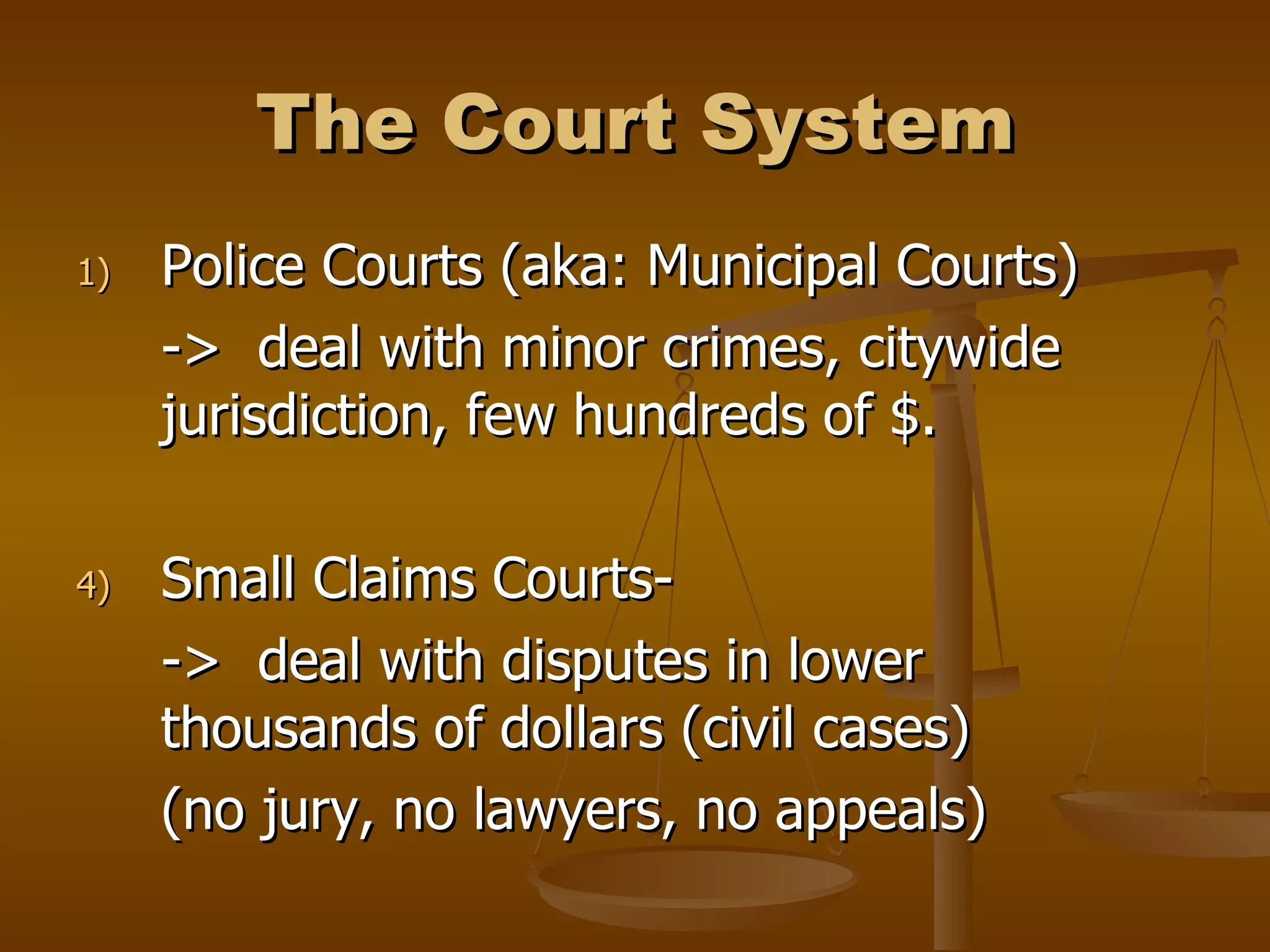 The Court System | PPT