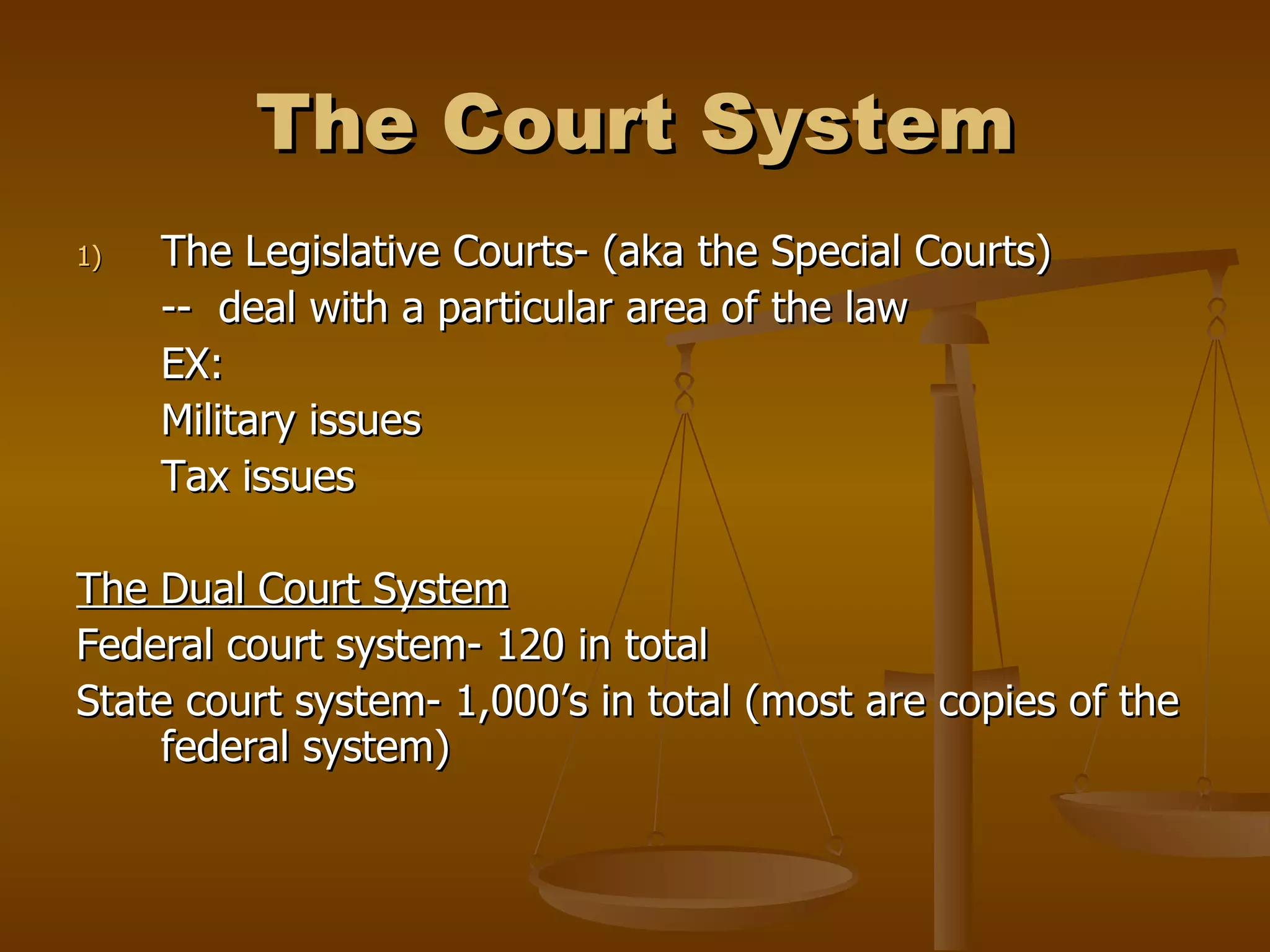The Court System | PPT