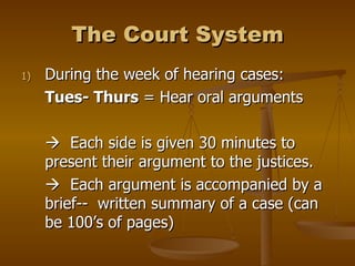 The Court System | PPT