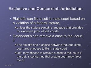 The Courts | PPT