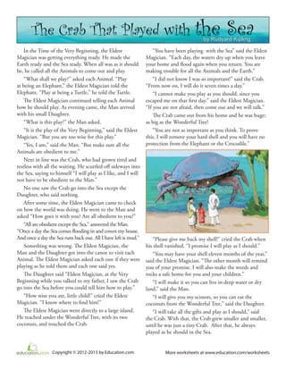 The crab-that-played-with-the-sea | PDF