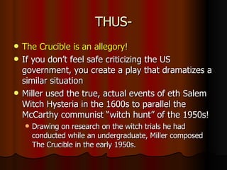 The Crucible | PPT