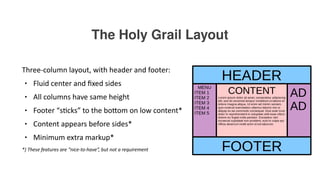 The Crusade for the Holy Grail Layout | PDF