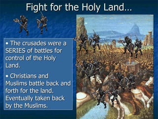 The Crusades[1] | PPT | Christianity | Religion & Spirituality