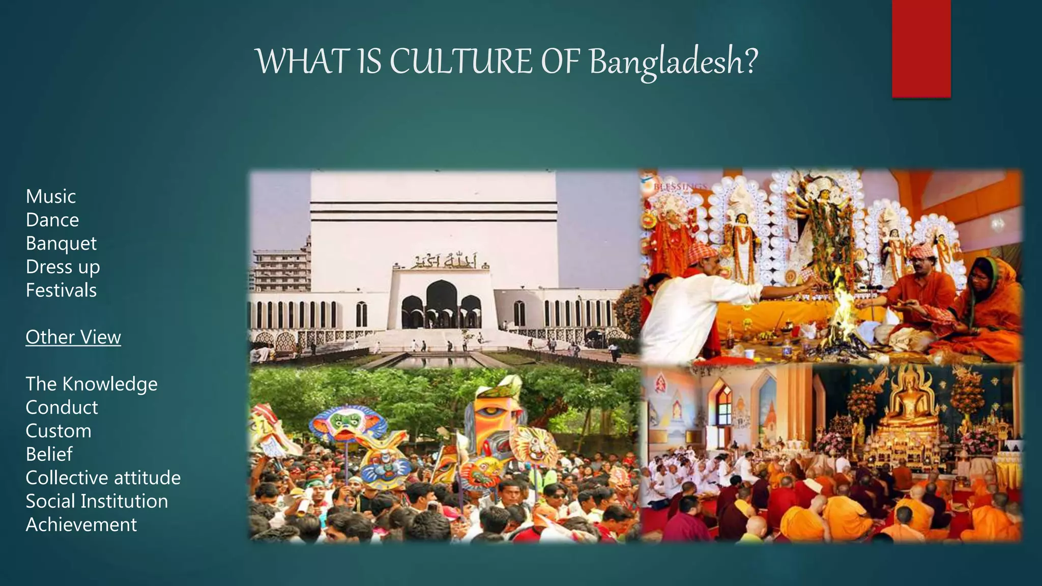 The culture-of-Bangladesh | PPTX