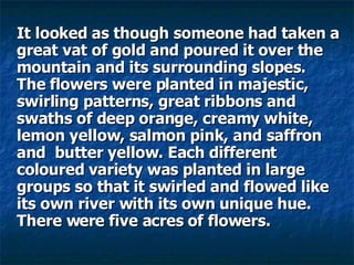 The Daffodil Principle | PPS