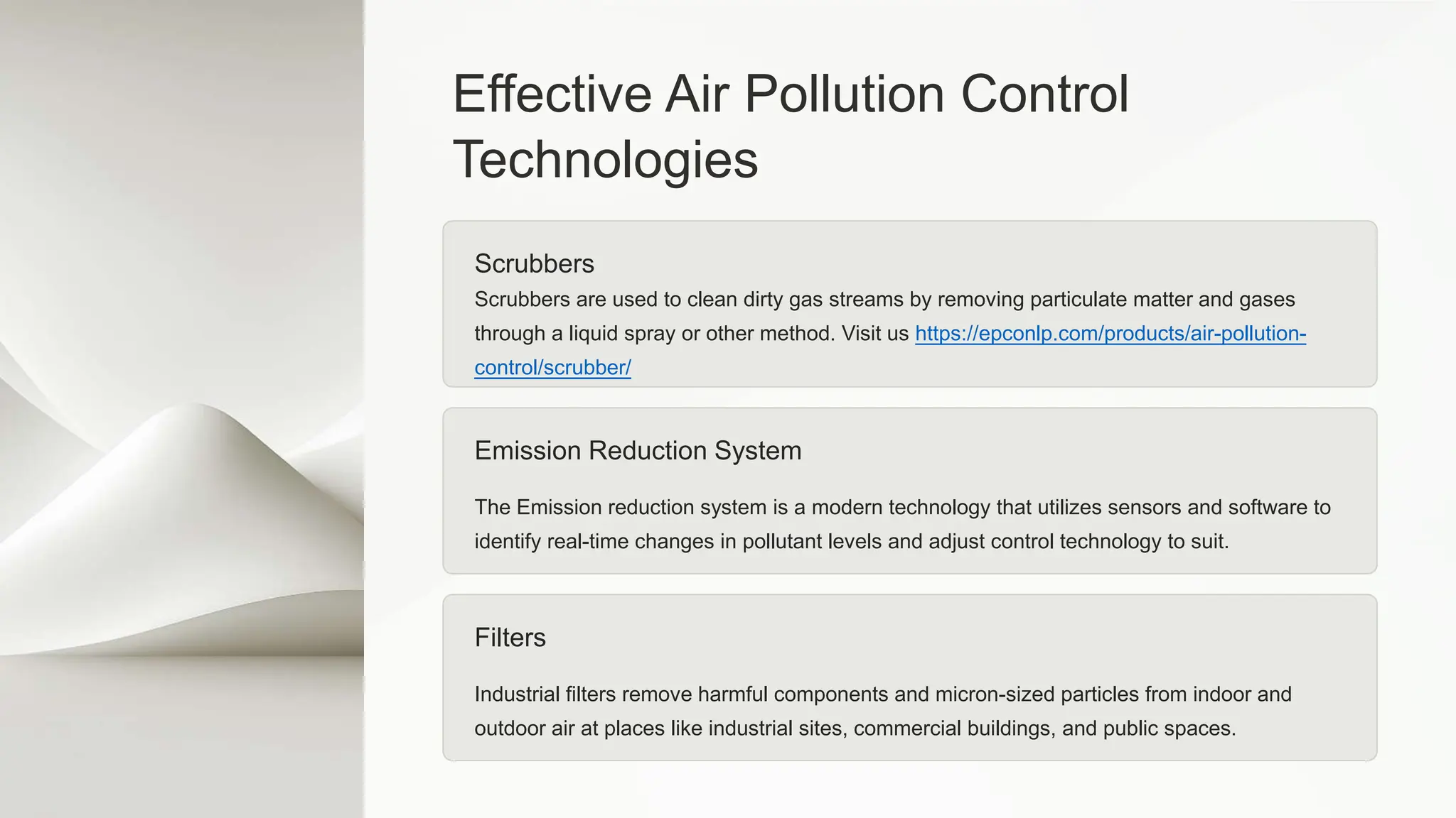 The Dark Cloud of Global Air Pollution - Epcon | PPTX