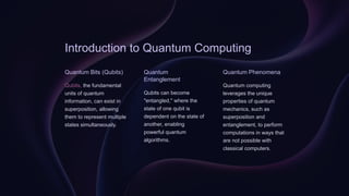 The Dawn of Quantum Computing: Revolutionizing Technology - PPT Presentation | PPT