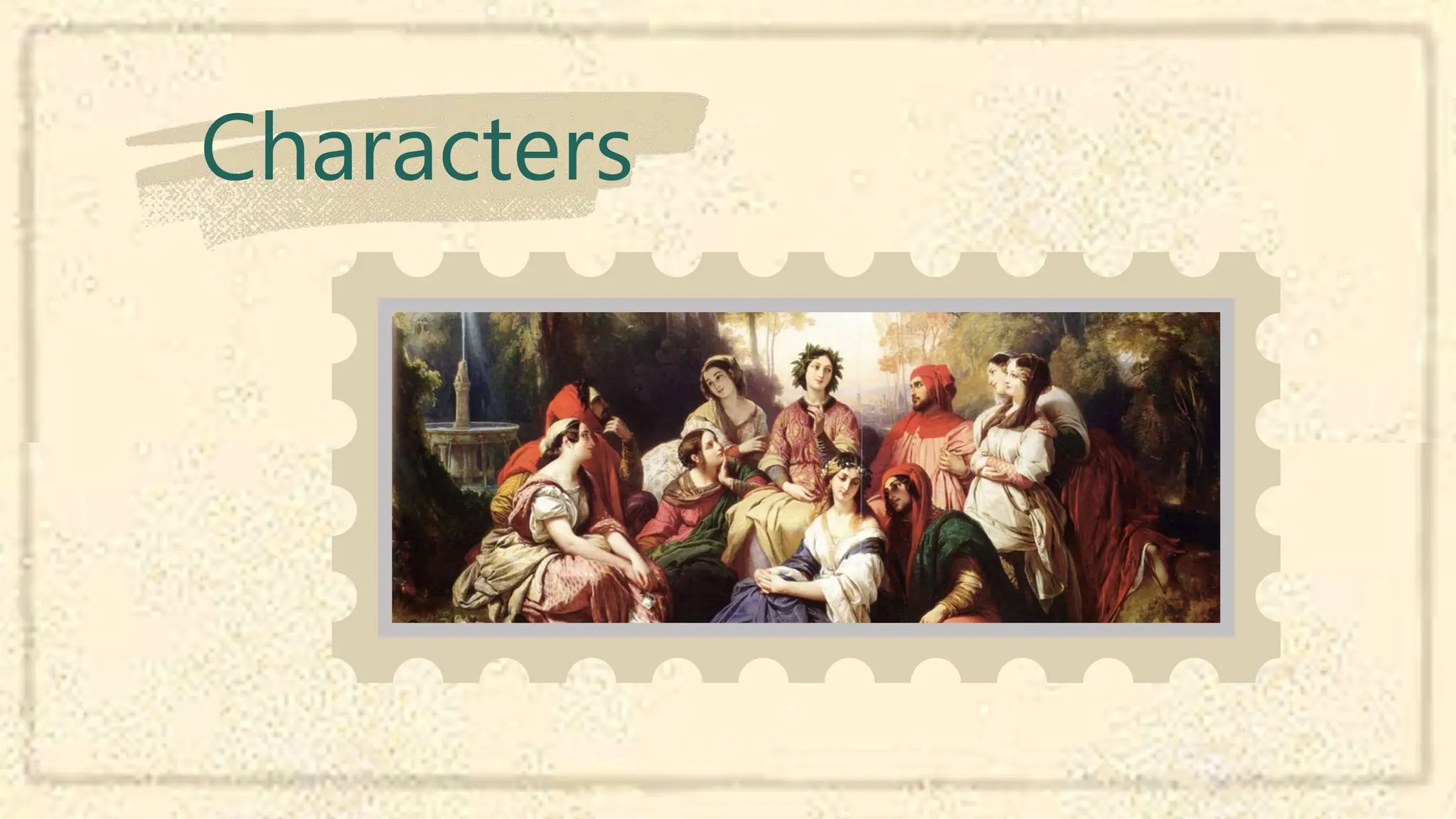 The story of The Decameron by Giovanni Boccaccio | PPTX