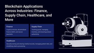 The Decentralization Revolution: How Blockchain Is Transforming Industries Across the Globe | PDF