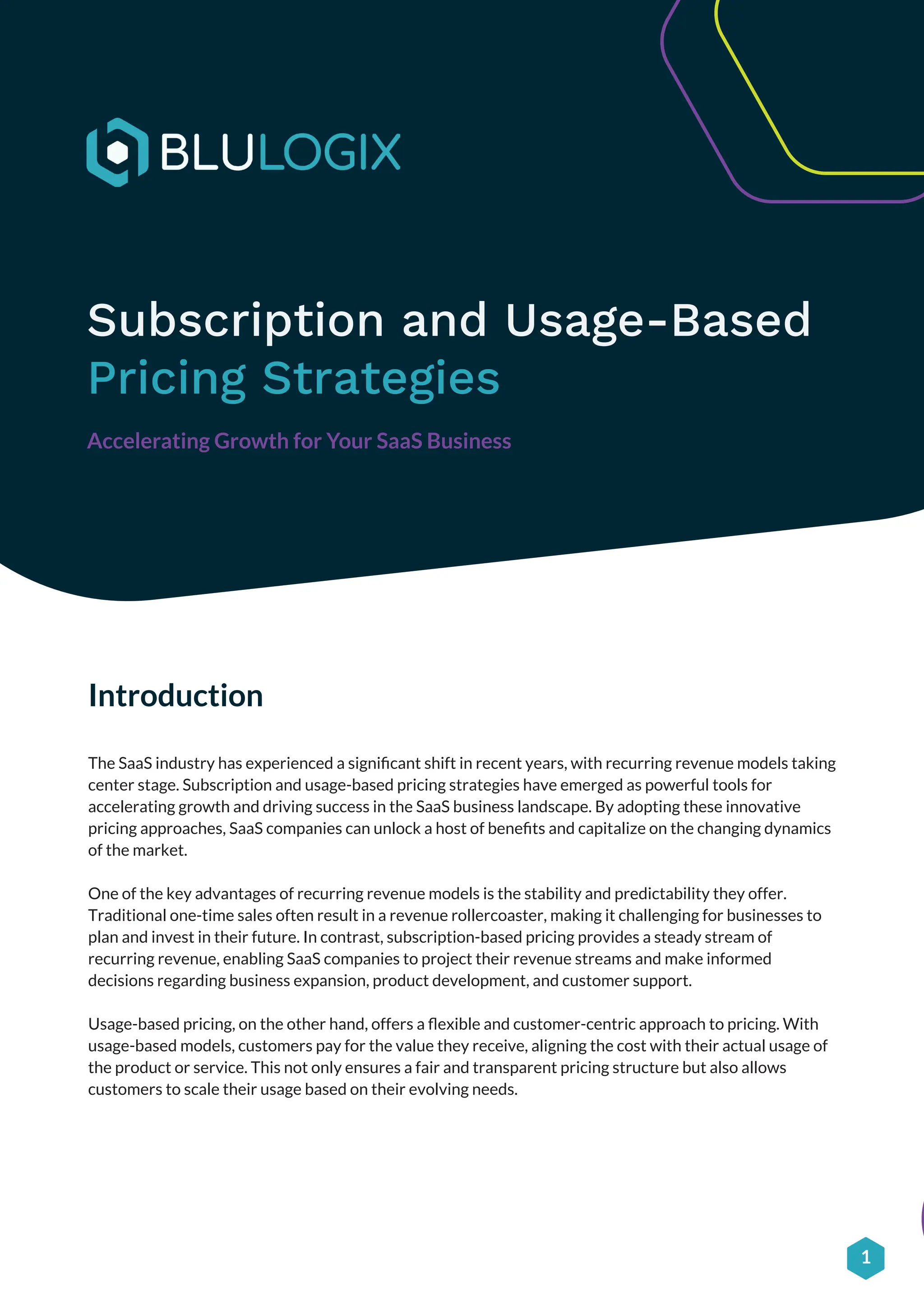 Definitive Guide to Subscription and Usage-Based Pricing Strategies: Accelerating Growth for ...