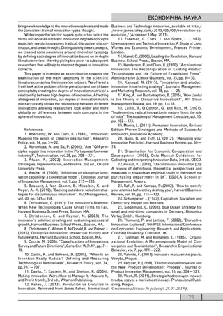 The Degree Of Innovation: Through Incremental To Radical | PDF