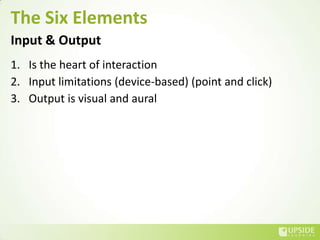 The Design Of Interaction For eLearning | PPSX