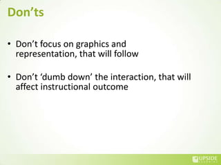 The Design Of Interaction For eLearning | PPSX