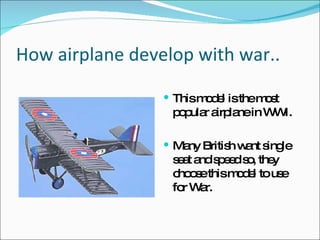 The Development Of Airplane1 | PPT