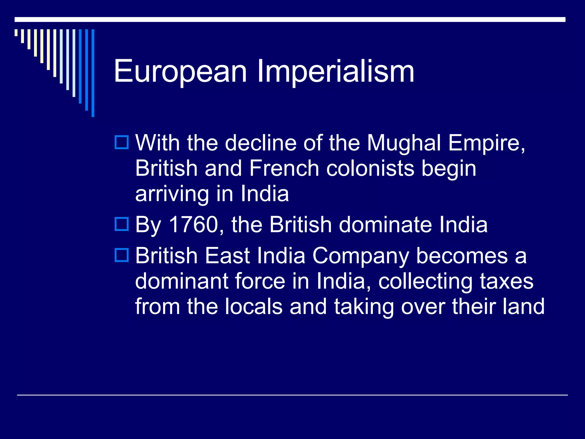 The Development Of Modern India | PPT