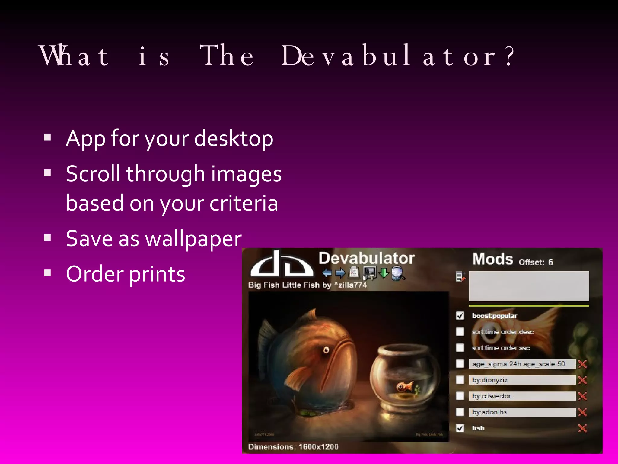 Devabulator | PPT