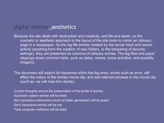 The Digital Demise - by Robin Turner | PPT