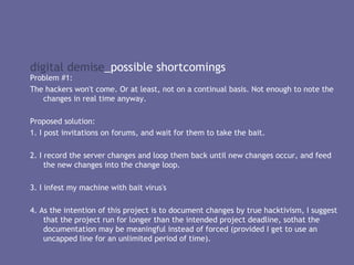The Digital Demise - by Robin Turner | PPT