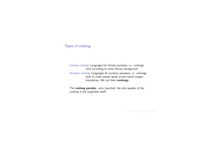 The Digital Way To Spread Conlangs | PDF