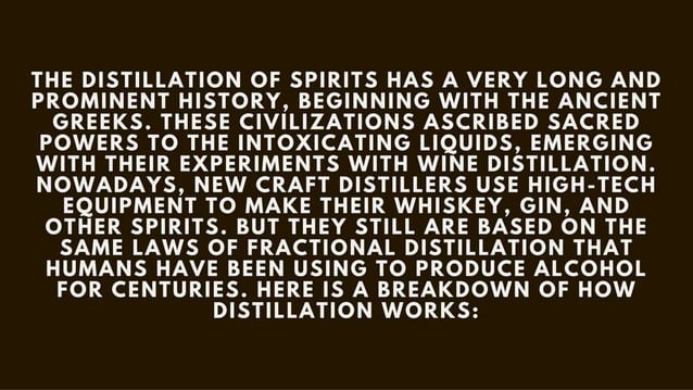 The Distillation Process | PPT
