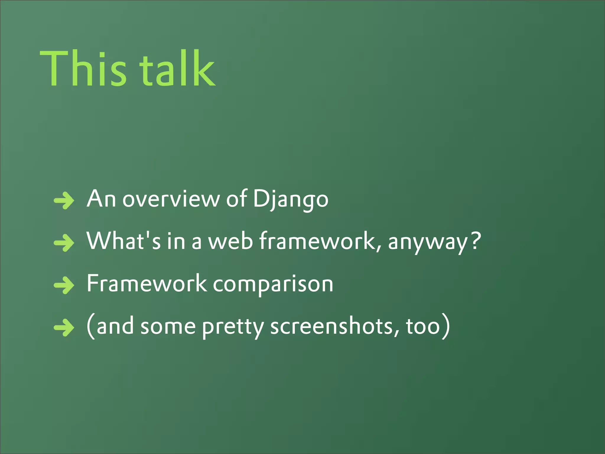 The Django Web Application Framework Pdf