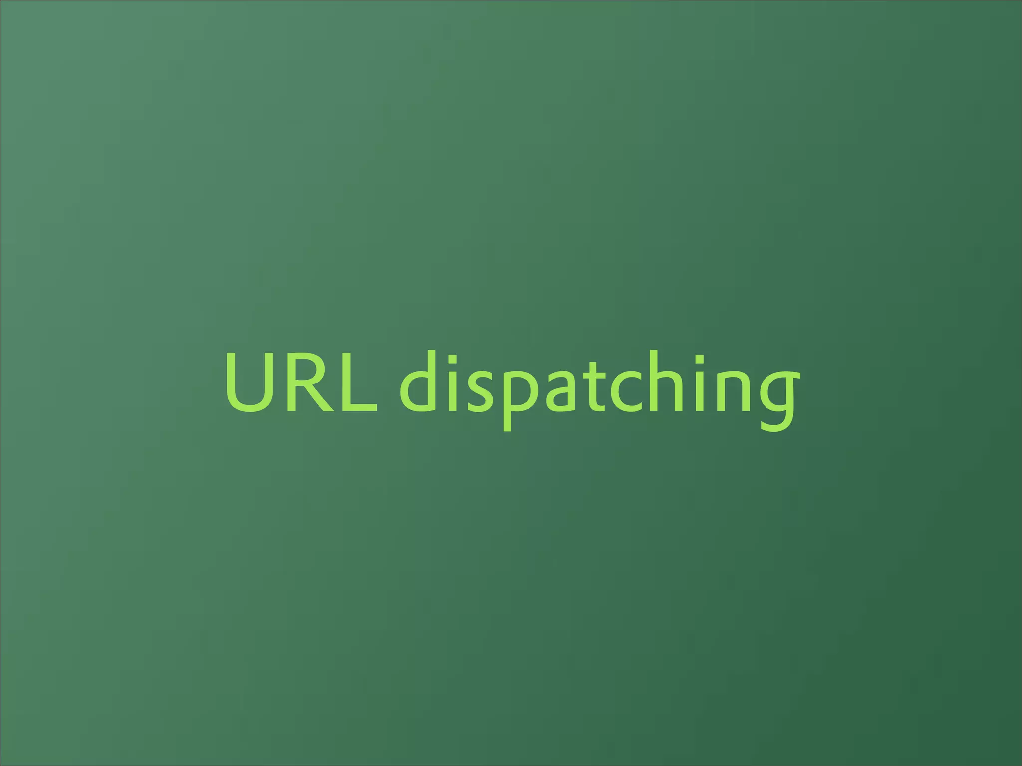 The Django Web Application Framework Ppt
