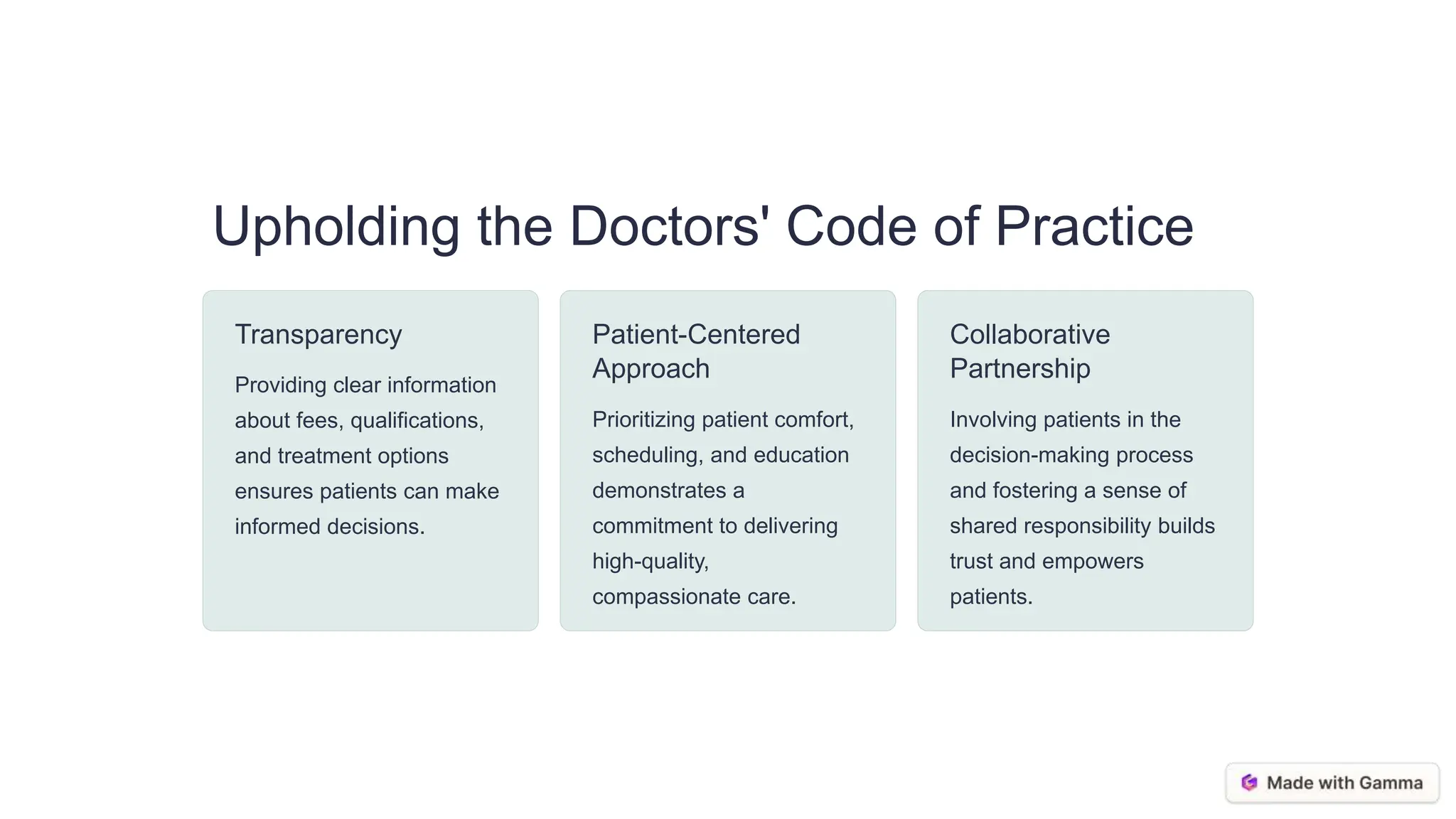 The Doctors Code of Practice and resonsibilities nabh.pptx