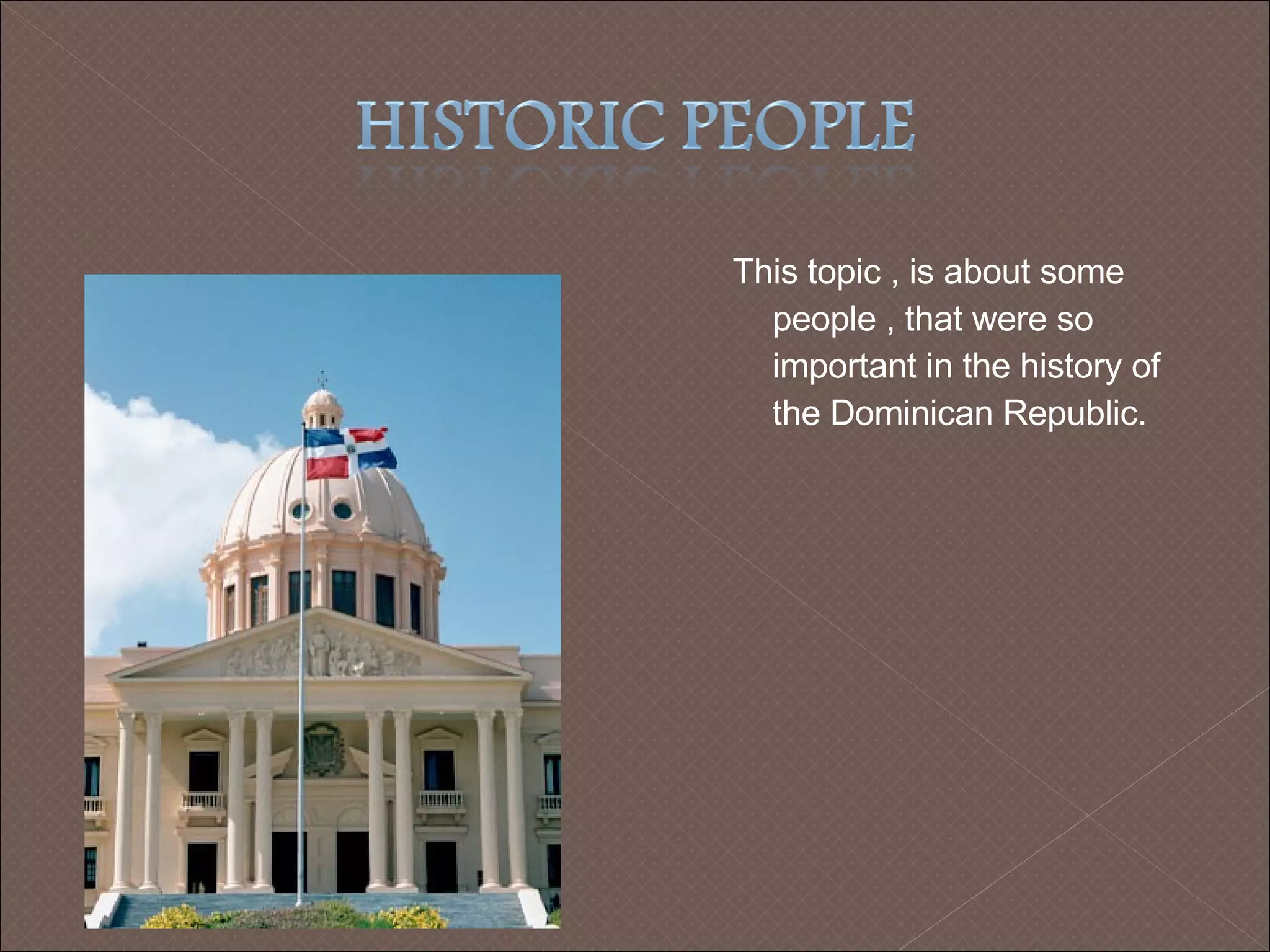 The Dominican Republic. | PPT