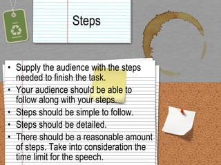 The Demonstrative Speech | PPT