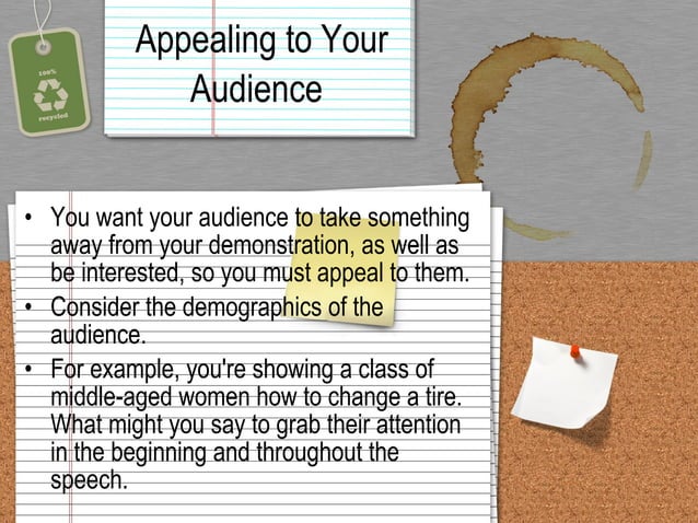 The Demonstrative Speech | PPT