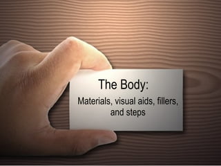 The Demonstrative Speech | PPT