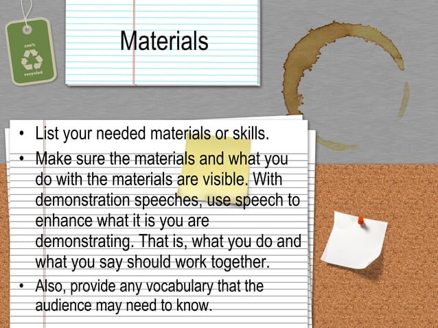 The Demonstrative Speech | PPT