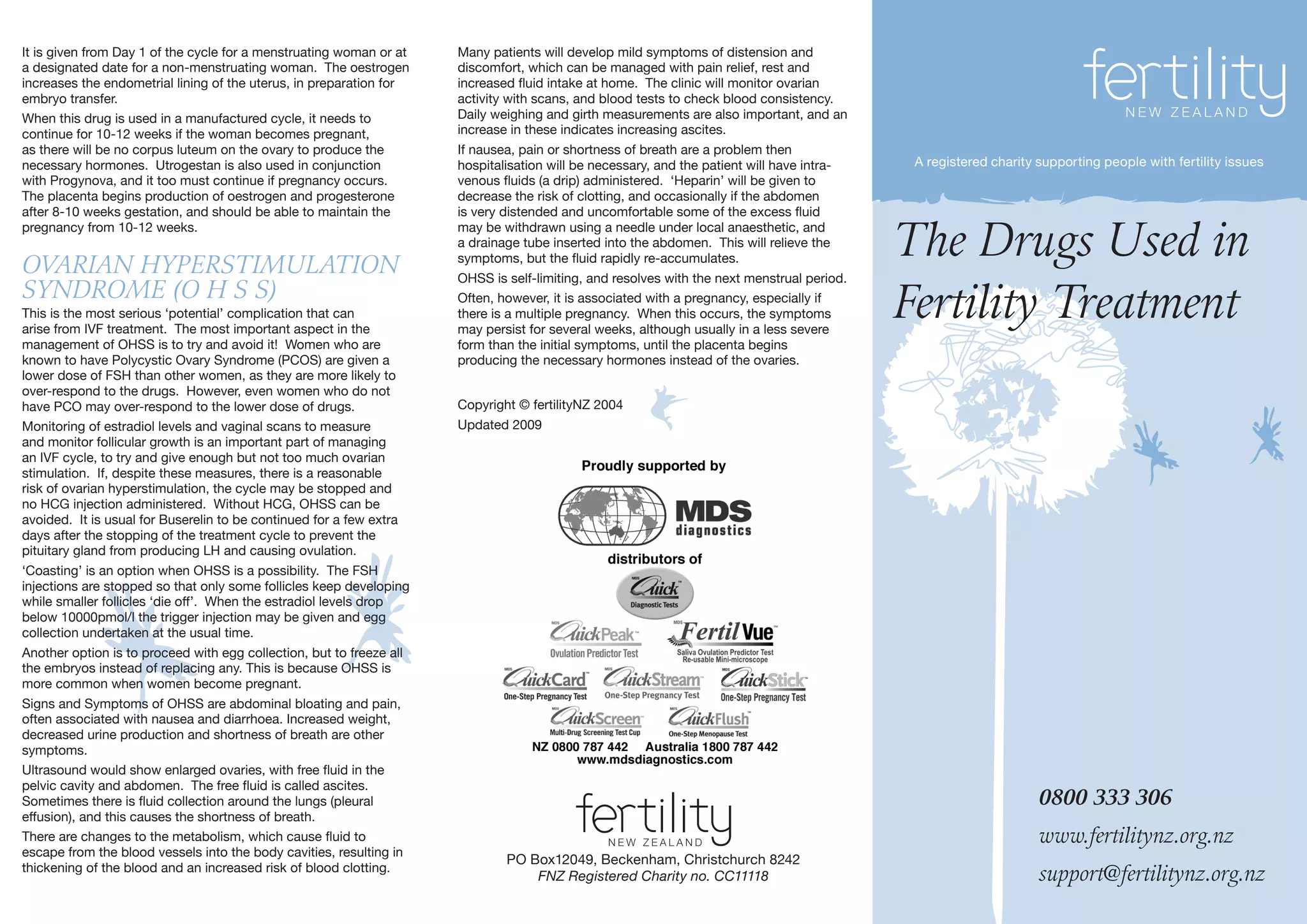 The Drugs Used In Fertility Treatment | PDF