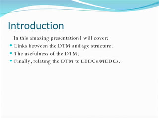 The Dtm | PPT