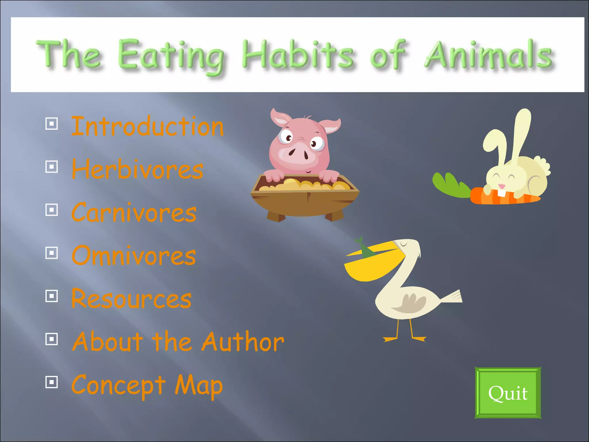 The Eating Habits Of Animals Ppt Project | PPT