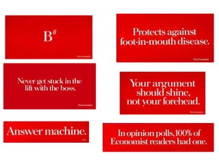 The Economist Creative Advertising | PPT