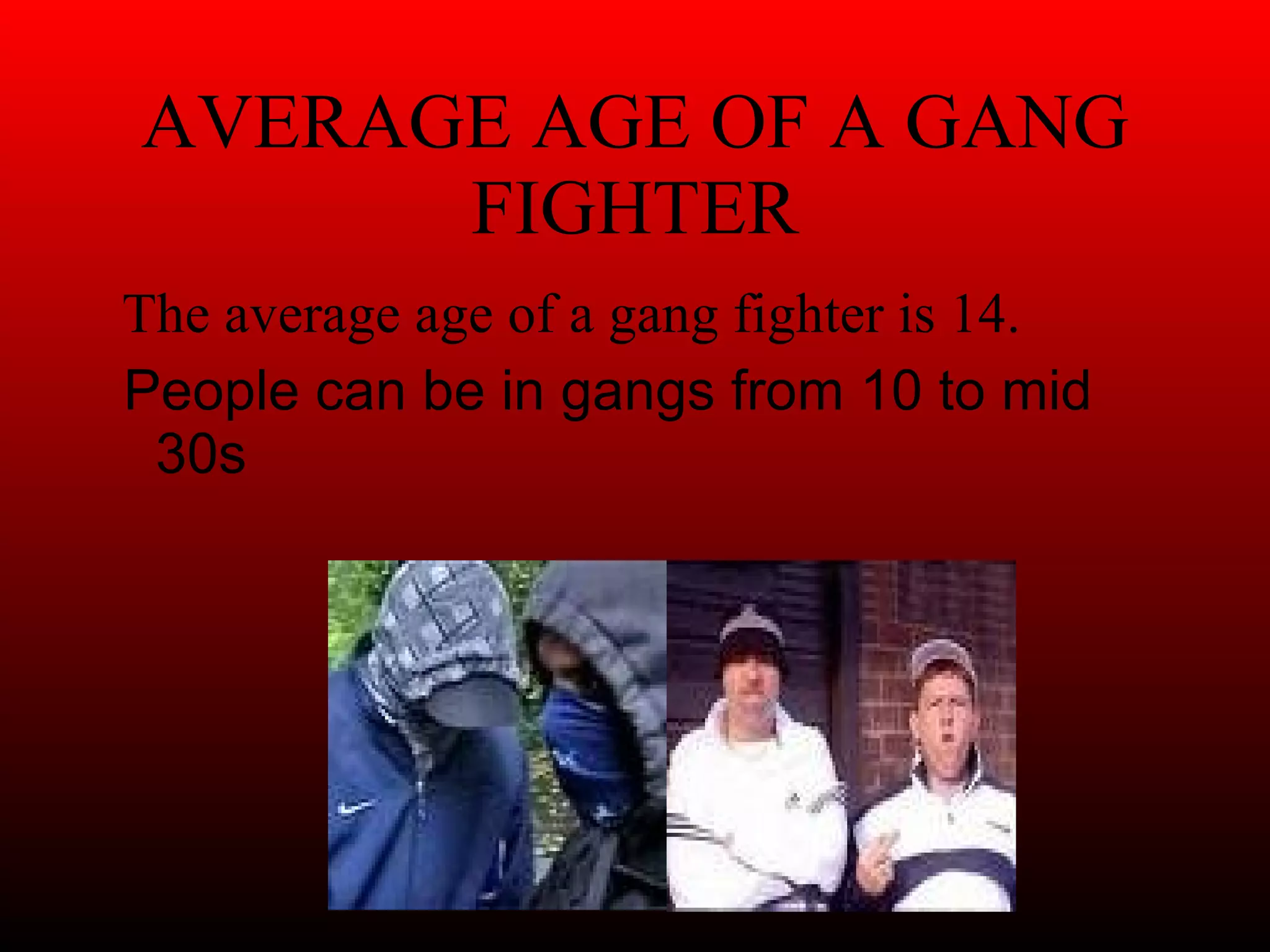 effect of gangs | PPT