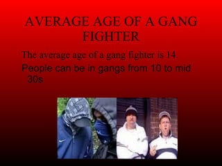 effect of gangs | PPT