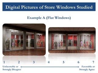 The Effects of Store Window Types on Consumer Behavior | PPT