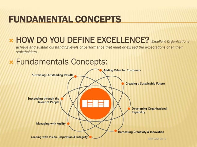 The efqm excellence model | PDF