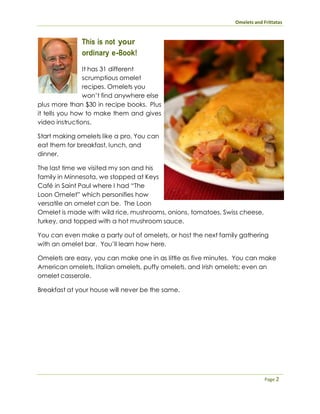 The Egg and I: How to Make Incredible Omelets and Frittatas | PDF