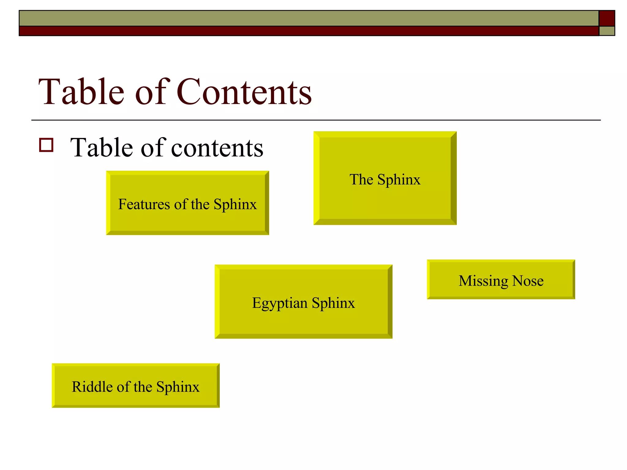 The Egyptian Sphinx | PPT
