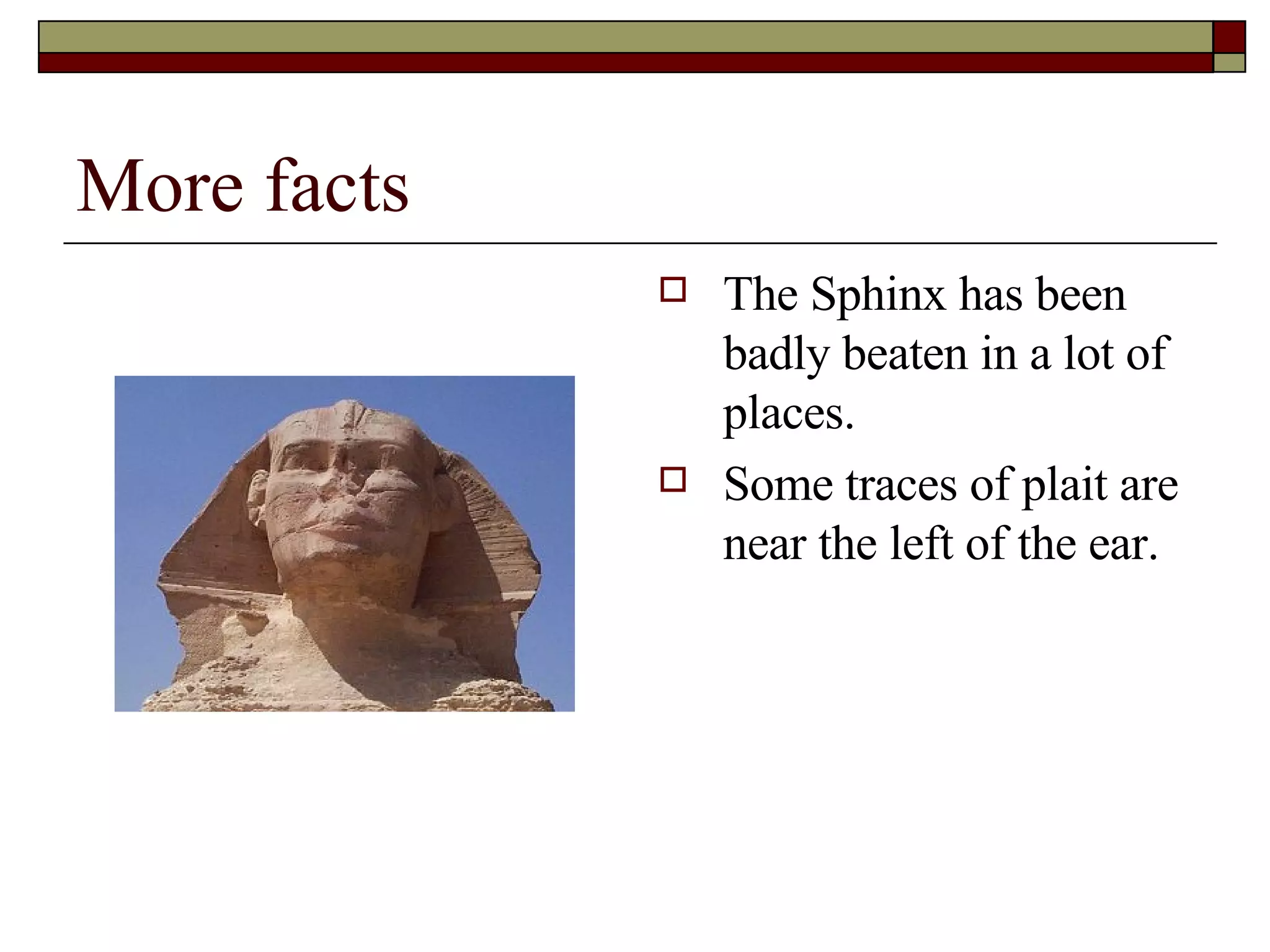 The Egyptian Sphinx | PPT