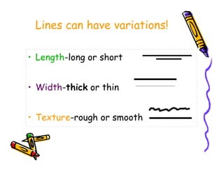 The Element Of Line | PPT